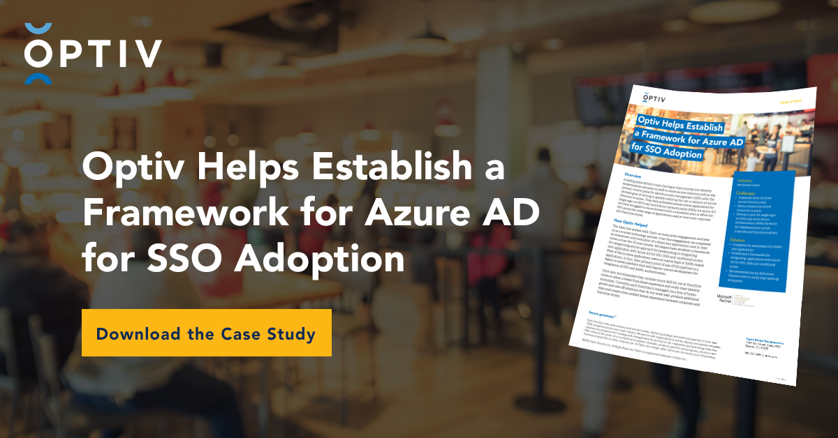 Azure AD Implementation Case Study | Optiv